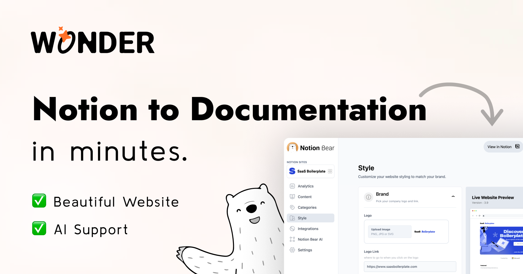 Get a documentation with Notion (no-code and free)